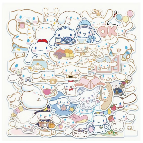 None | Toys | Hello Kitty Az75 5 Count Cinnamoroll Stickers ...
